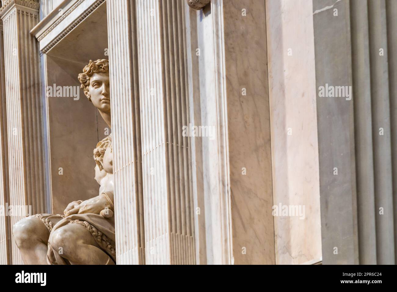 Medici Chapels interior - Cappelle Medicee. Michelangelo Renaissance ...