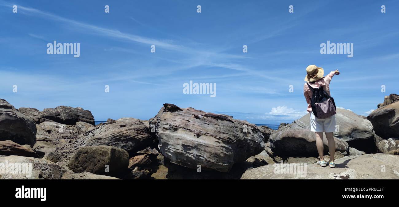 Strange rocks and rocks stretching hundreds of meters, can be said to ...