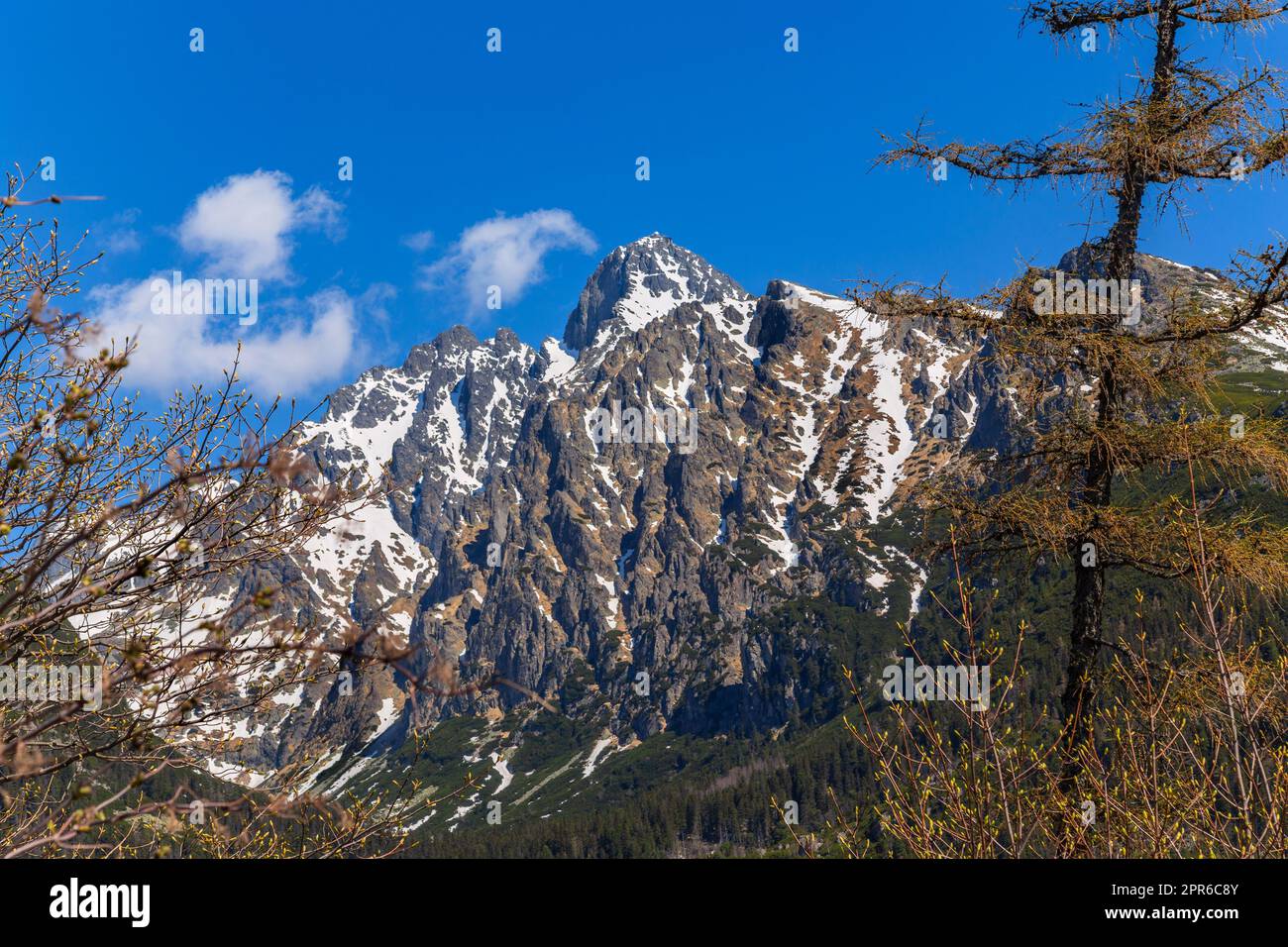 High Tatra Mountain Range Stock Photo - Alamy