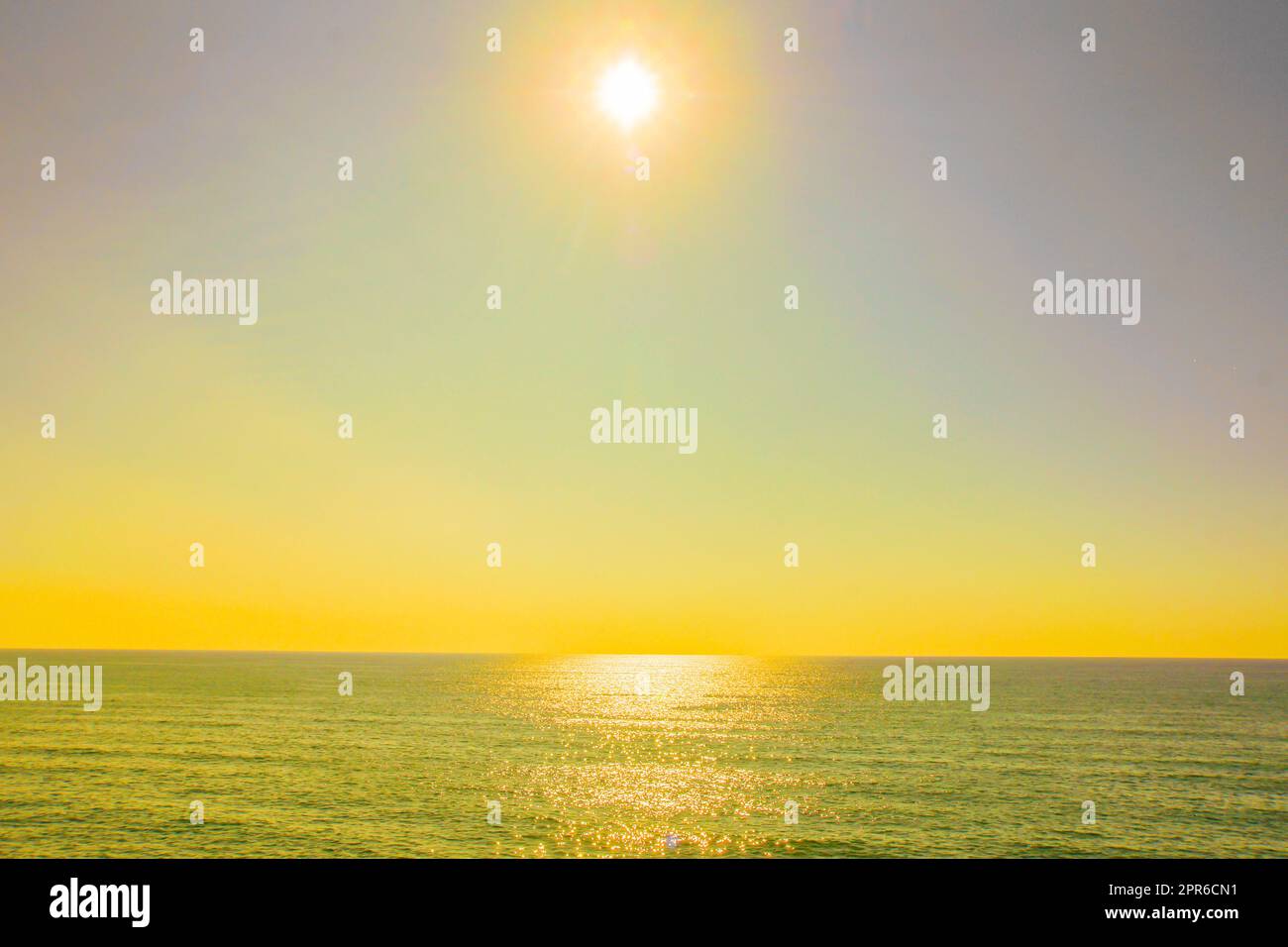 Sun sinking in the Sea of Japan Stock Photo - Alamy