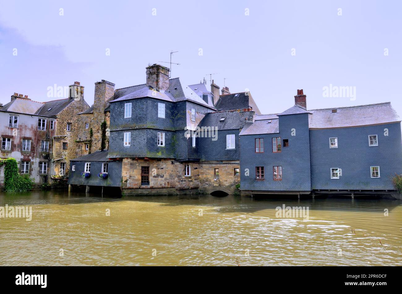 Bridge of Rohan in Landerneau Stock Photo - Alamy