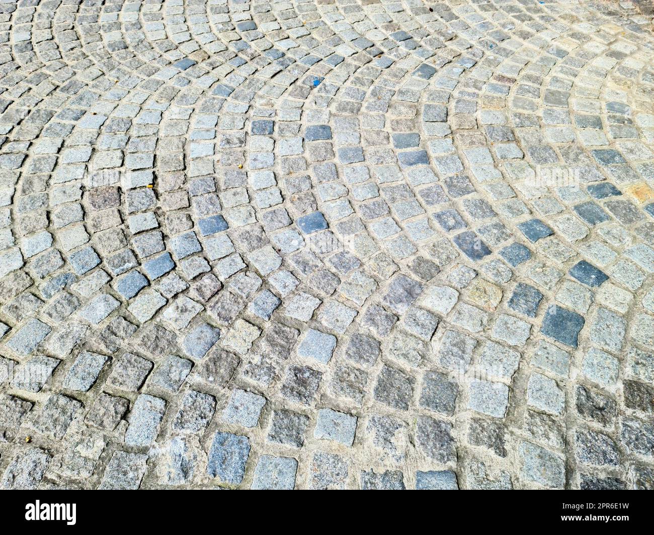 Old historical cobblestone roads and walkways all over europe Stock ...