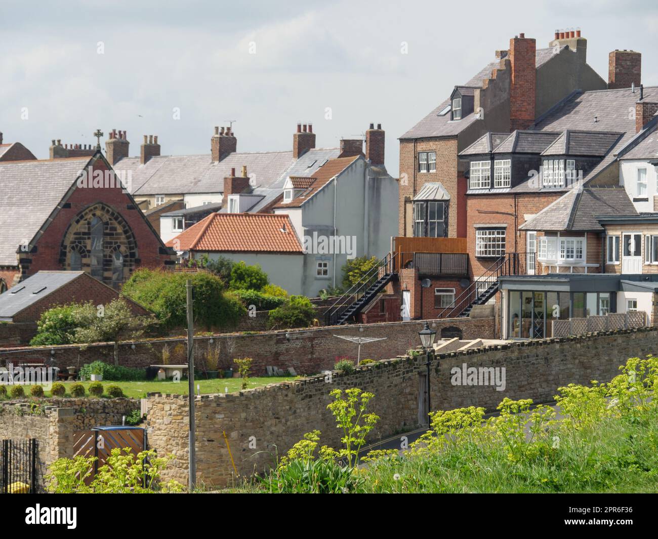Tynemouth at the north sea in england Stock Photo - Alamy
