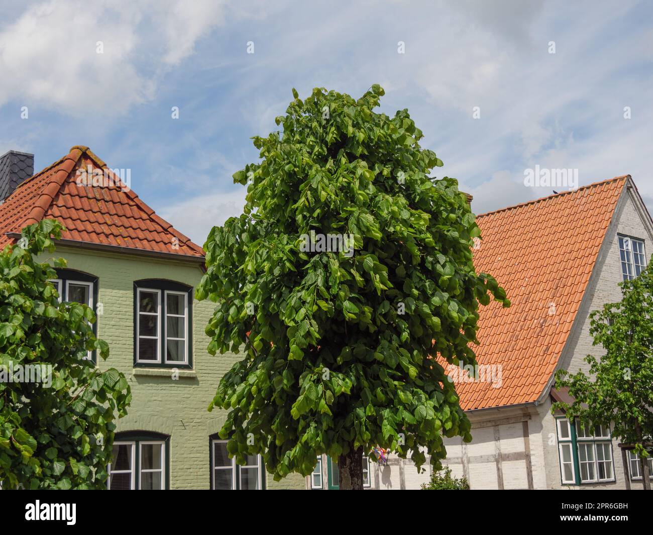 the small city of Arnis at the schlei river Stock Photo - Alamy