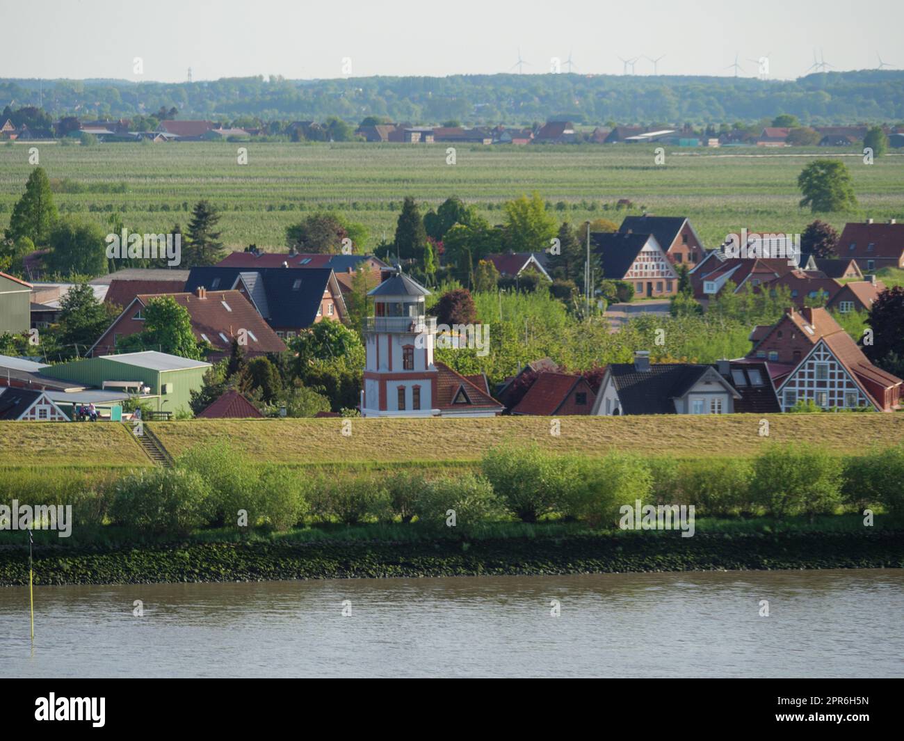 Hamburg and the river Elbe in germany Stock Photo - Alamy