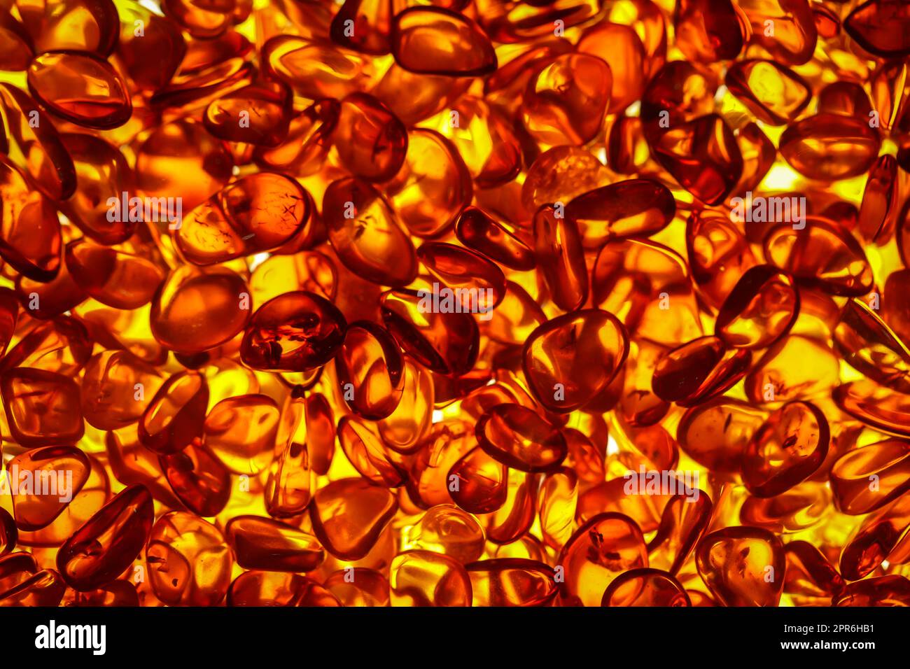 The warm color of amber. Close up of amber Stock Photo - Alamy