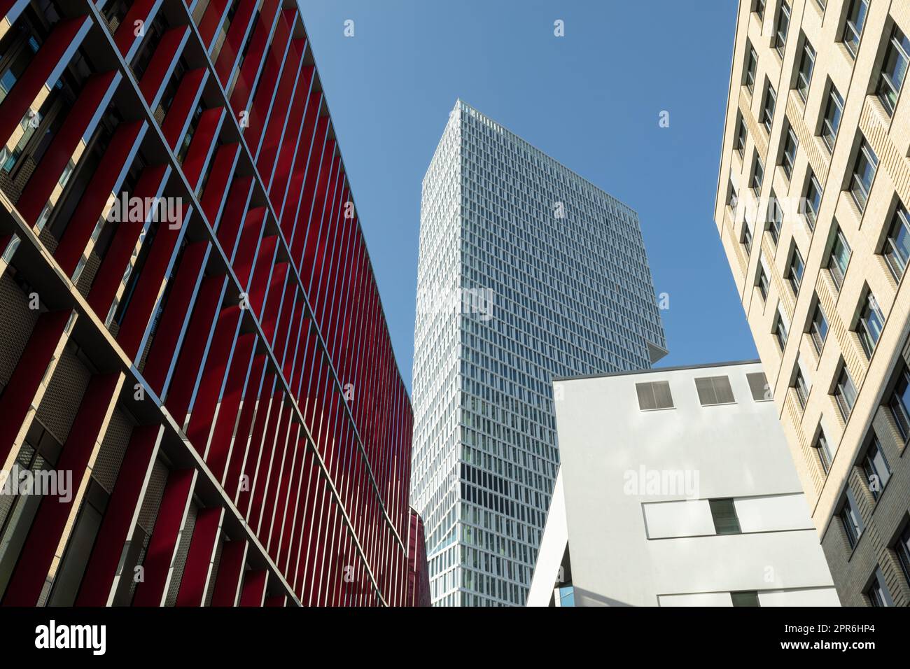 Shiny tall buildings in downtown hi-res stock photography and images ...