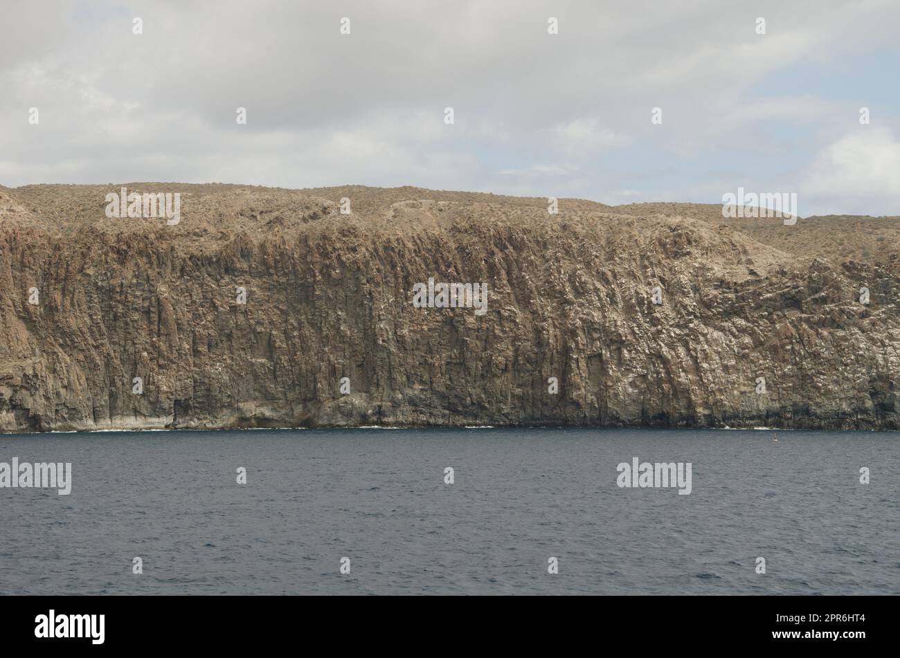 Sea cliff in the Guaza Mountain Natural Monument Stock Photo - Alamy