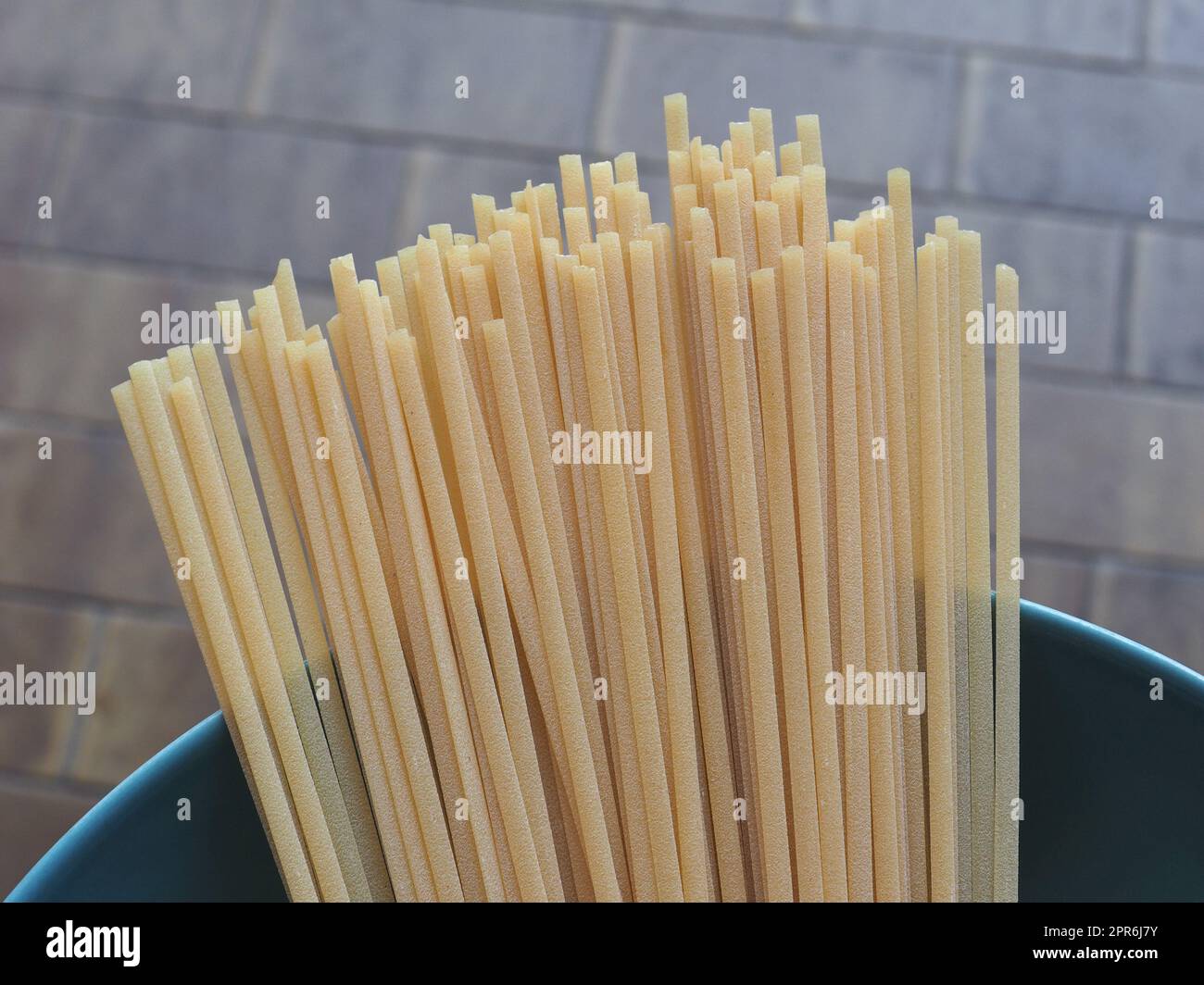 trenette pasta food Stock Photo - Alamy