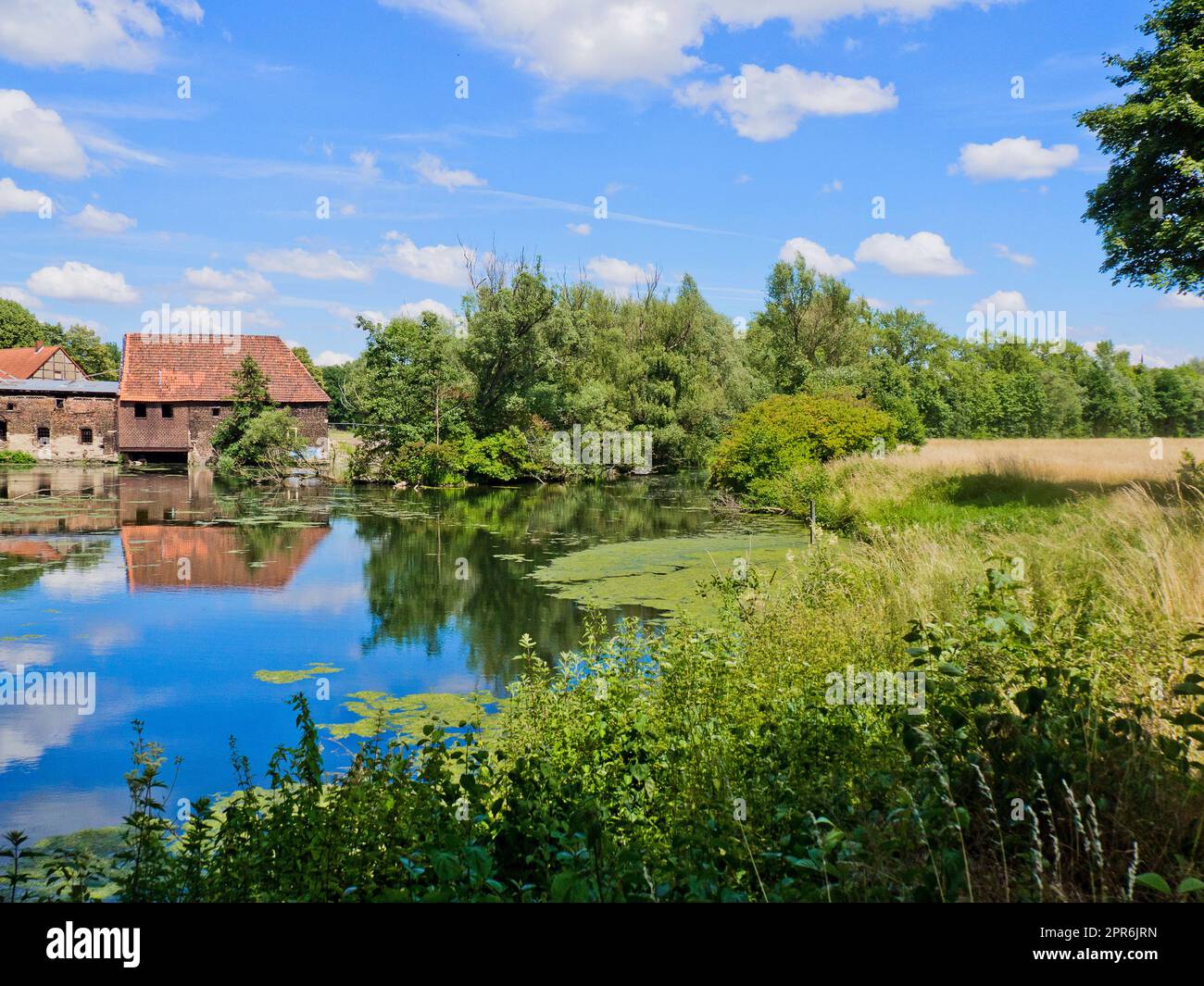 Germany, Hamm - River Lippe Stock Photo - Alamy