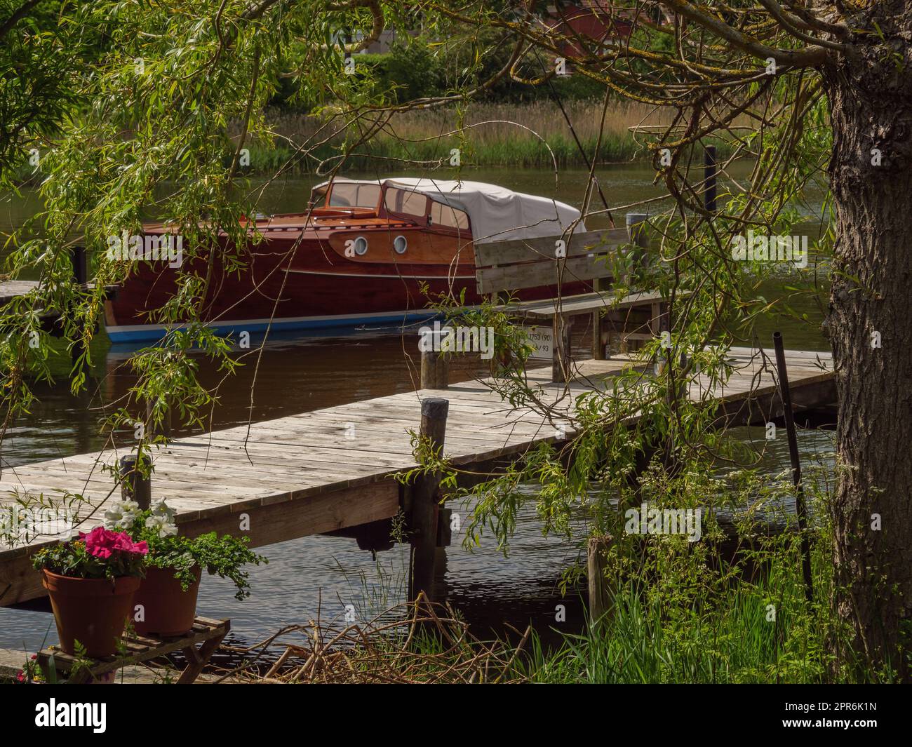 the small city of Arnis at the schlei river Stock Photo - Alamy
