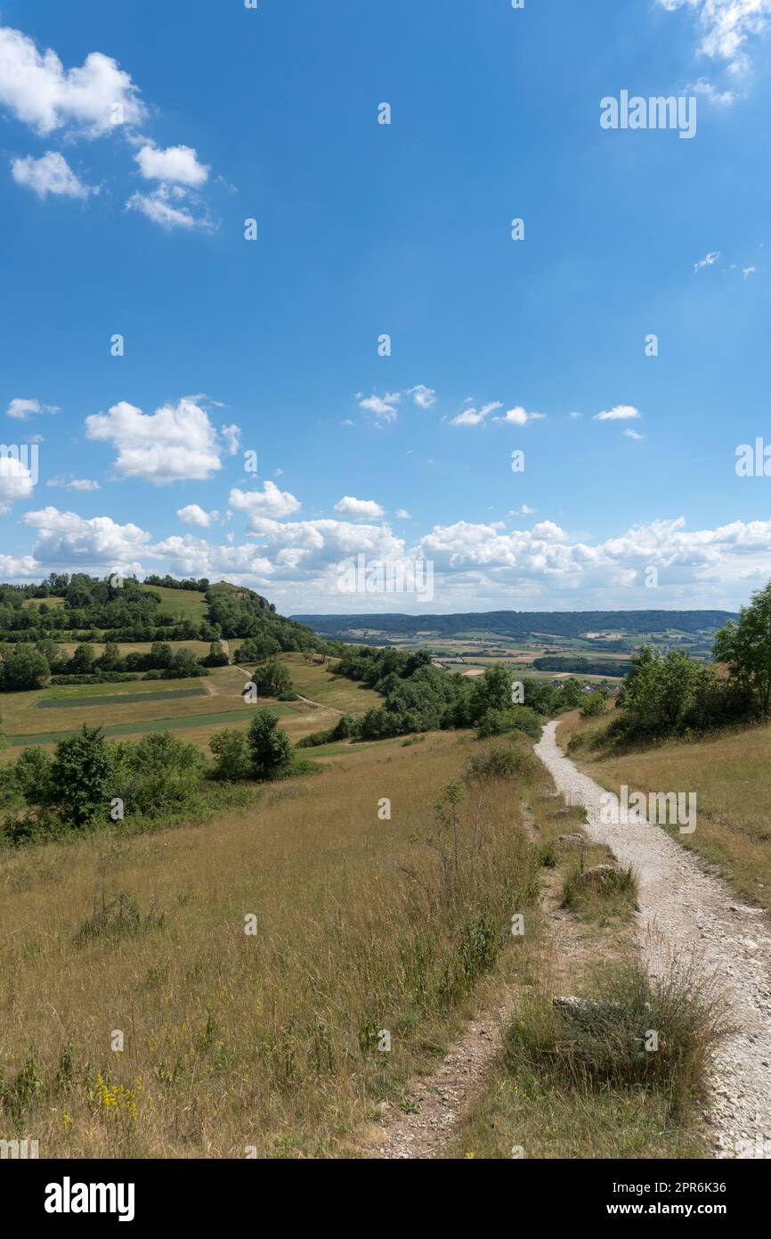 Landscape of the Rodenstein in the german area called Walberla Stock ...