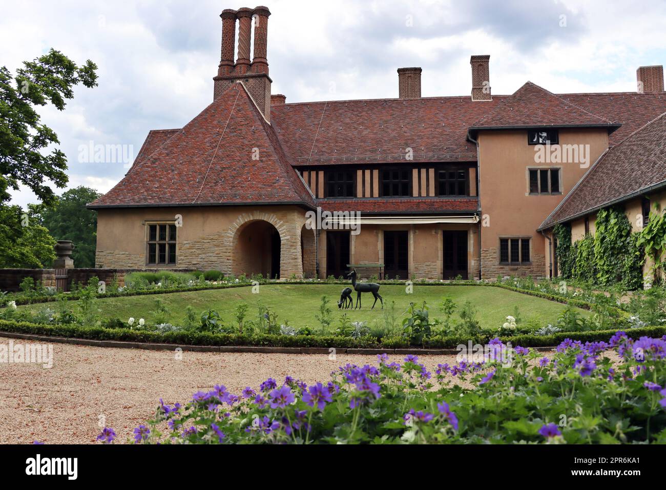 Schloss Cecilienhof historische Stätte der Potsdamer Konferenz 1945 ...