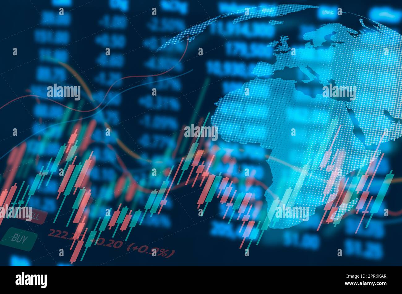 stock market trading numbers investment in money stocks grow Profit and ...