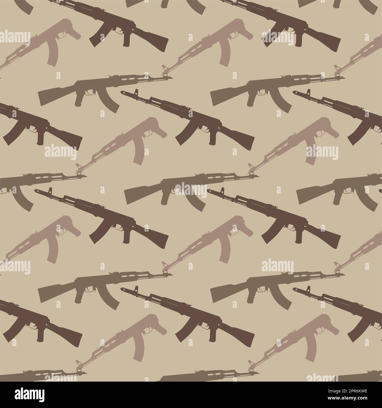 Army. Machine gun AK camouflage military pattern tactical design Stock ...