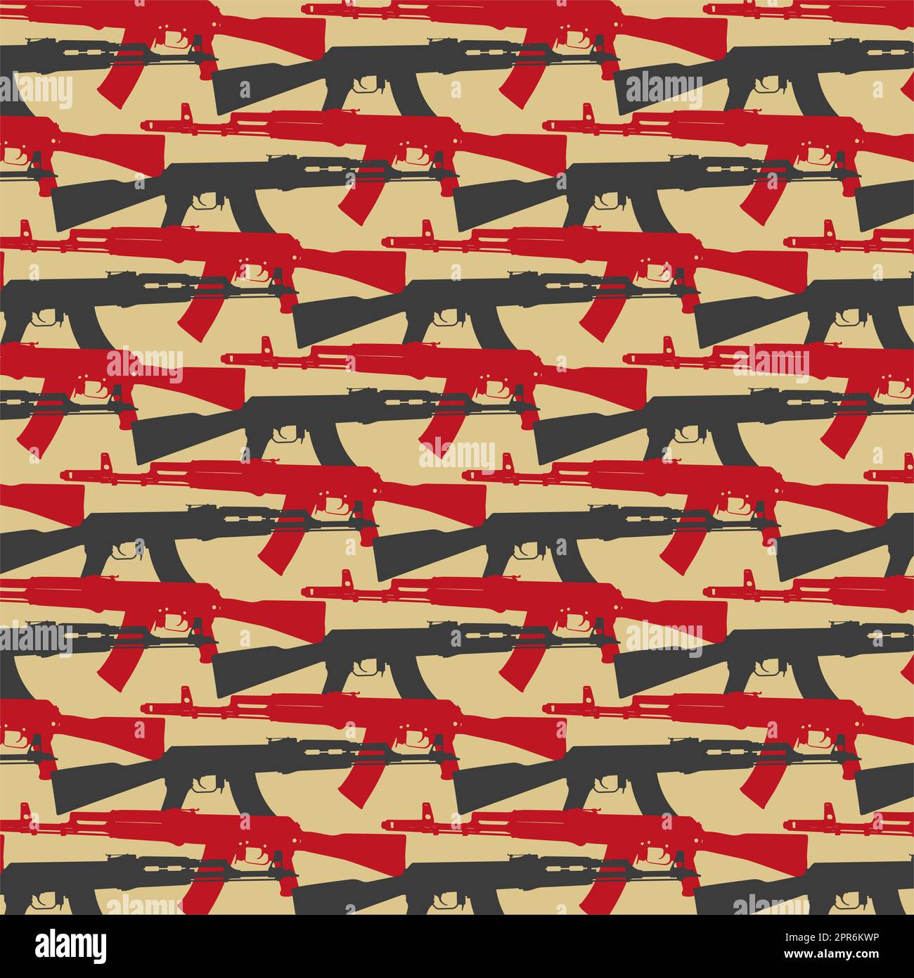 Army. Machine gun AK camouflage military pattern tactical design Stock ...