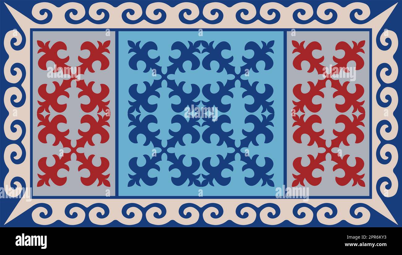 Mongolian patterns hi-res stock photography and images - Alamy