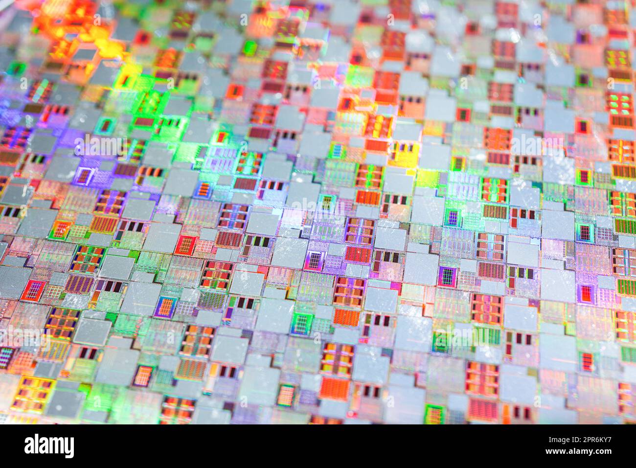 Silicon wafer for manufacturing semiconductor of integrated circuit Stock Photo - Alamy