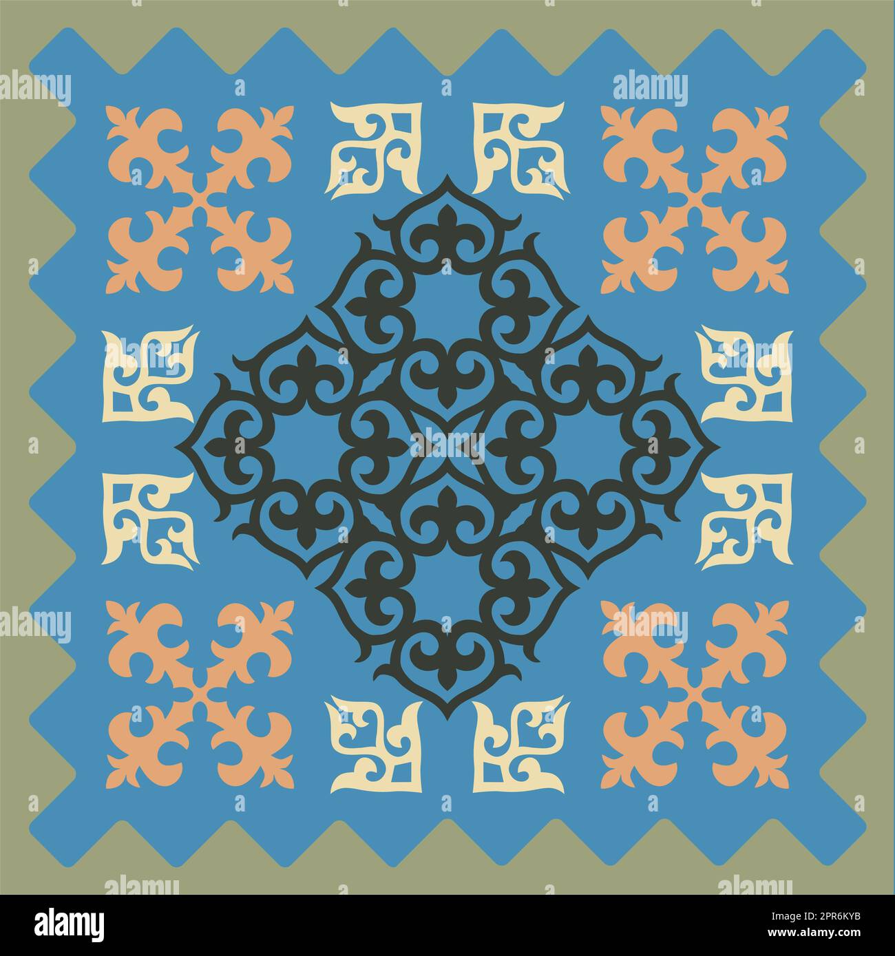Mongolian patterns hi-res stock photography and images - Alamy