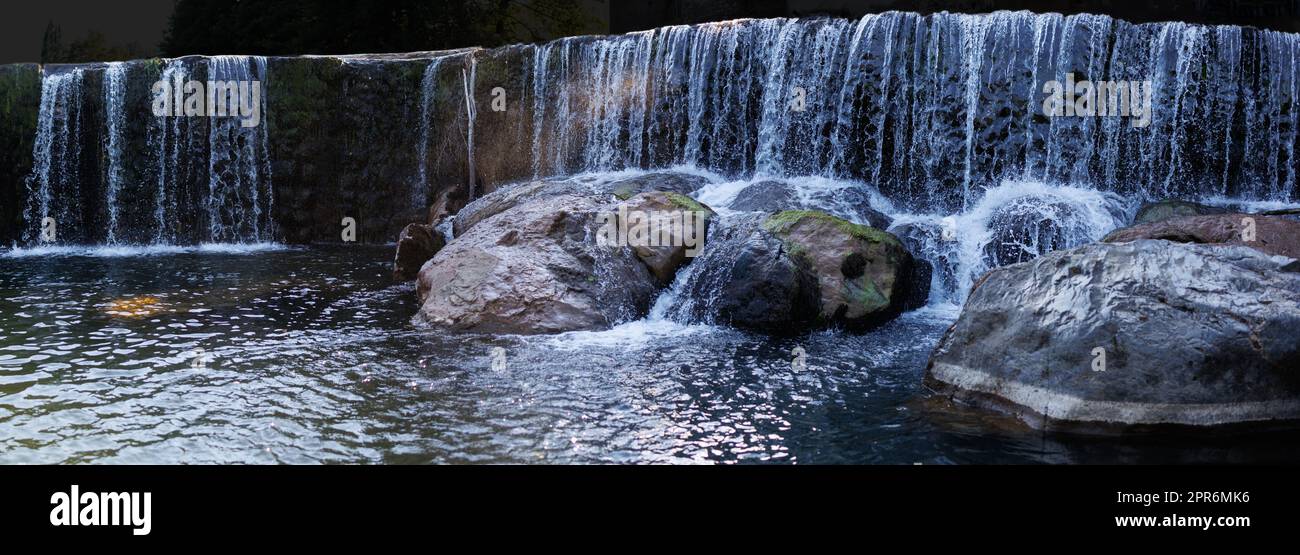 Closeup waterfall hi-res stock photography and images - Alamy
