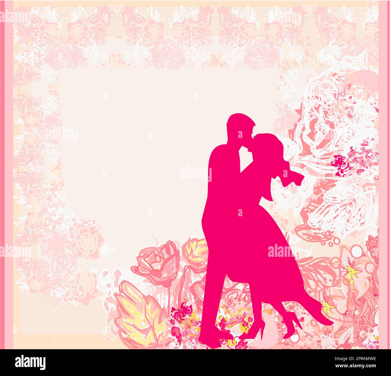 wedding dancing couple background Stock Photo - Alamy