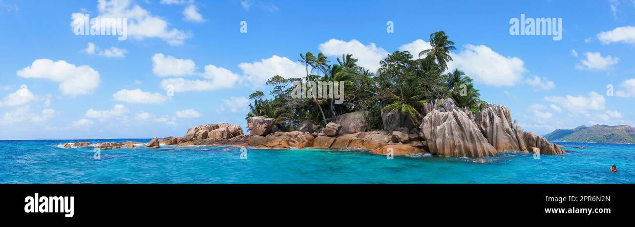 Seychelles - Praslin, Famous St. Pierre Island Stock Photo - Alamy