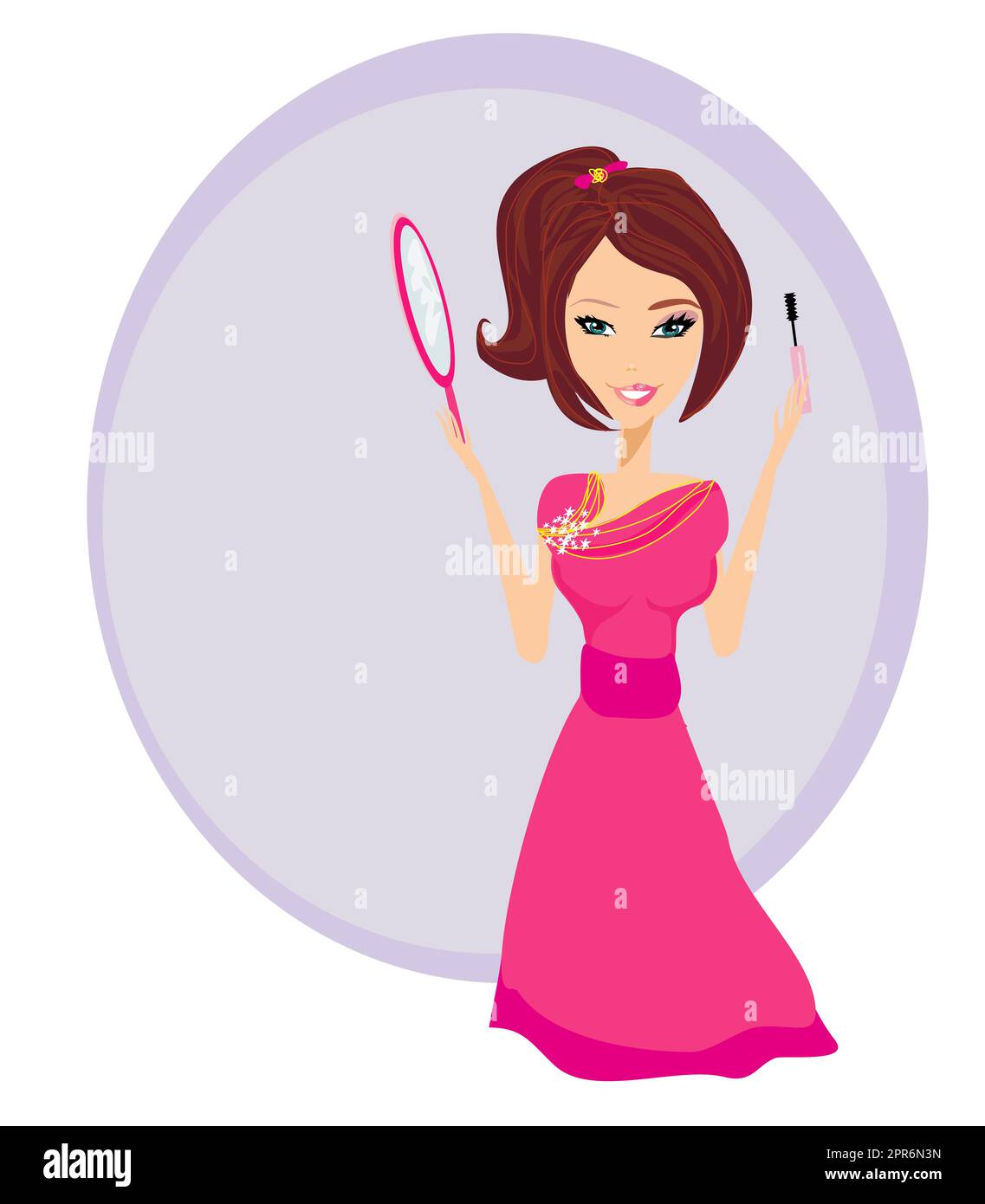 make up girl Stock Photo - Alamy