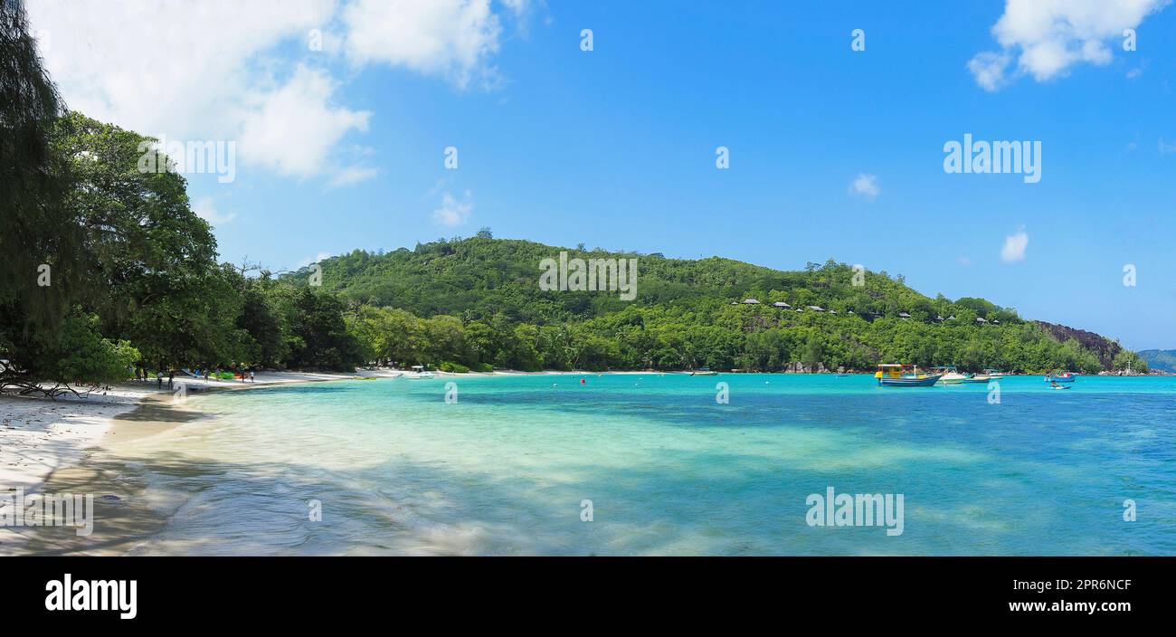 Seychelles - Mahe, Port Launay Beach Stock Photo - Alamy