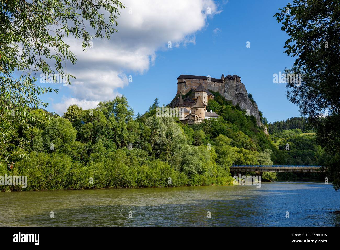 The ORAVA CASTLE in Slovakia Stock Photo - Alamy