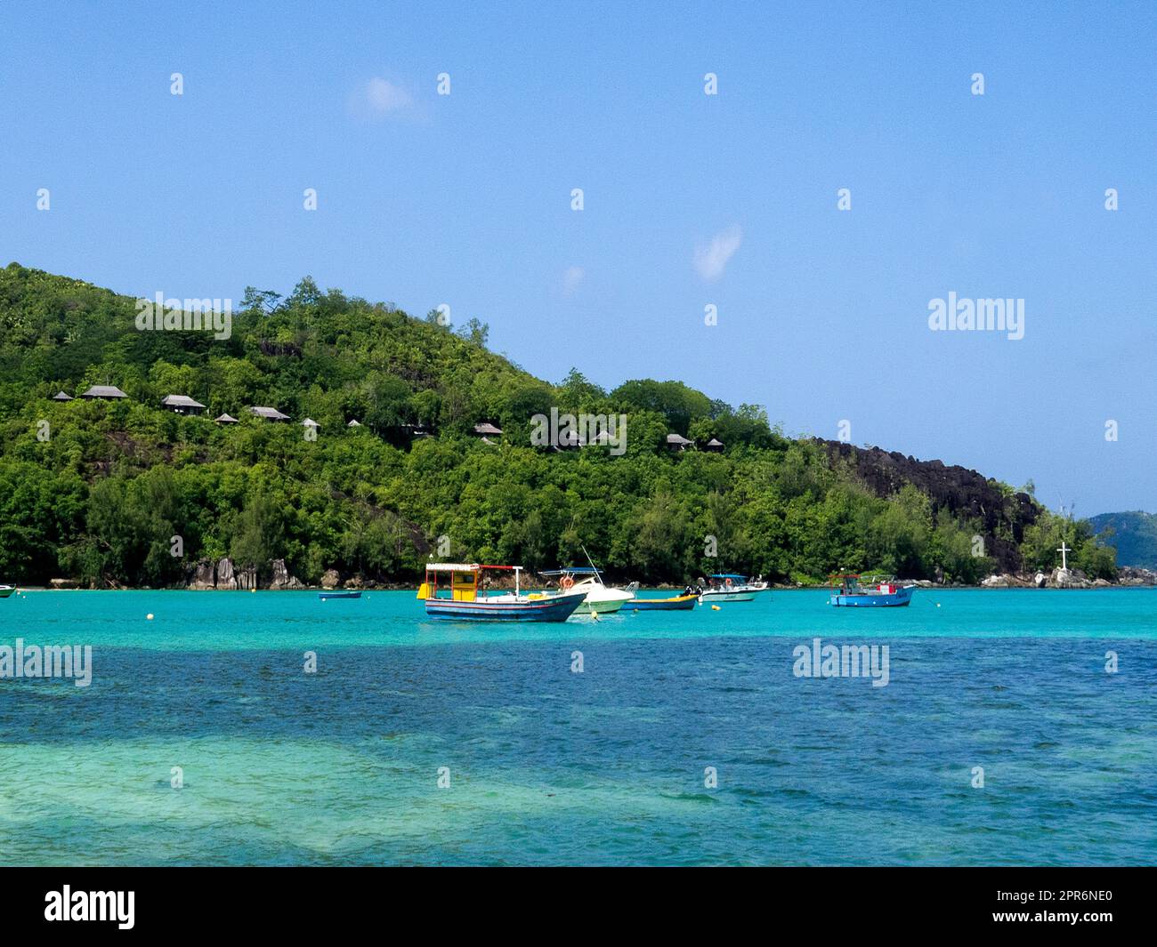 Seychelles - Mahe, Port Launay Beach Stock Photo - Alamy