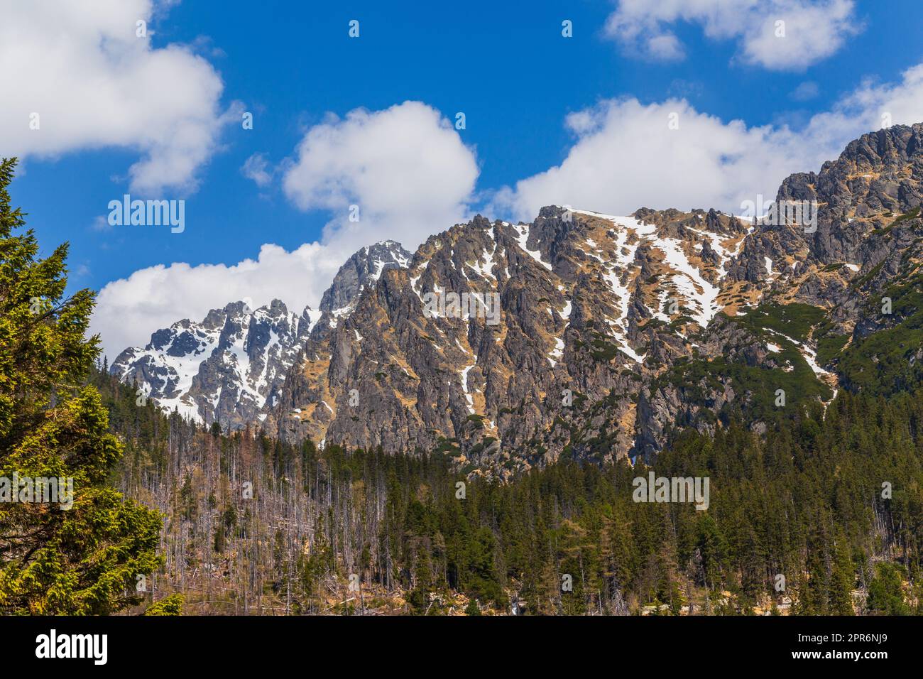 High Tatra Mountain Range Stock Photo - Alamy
