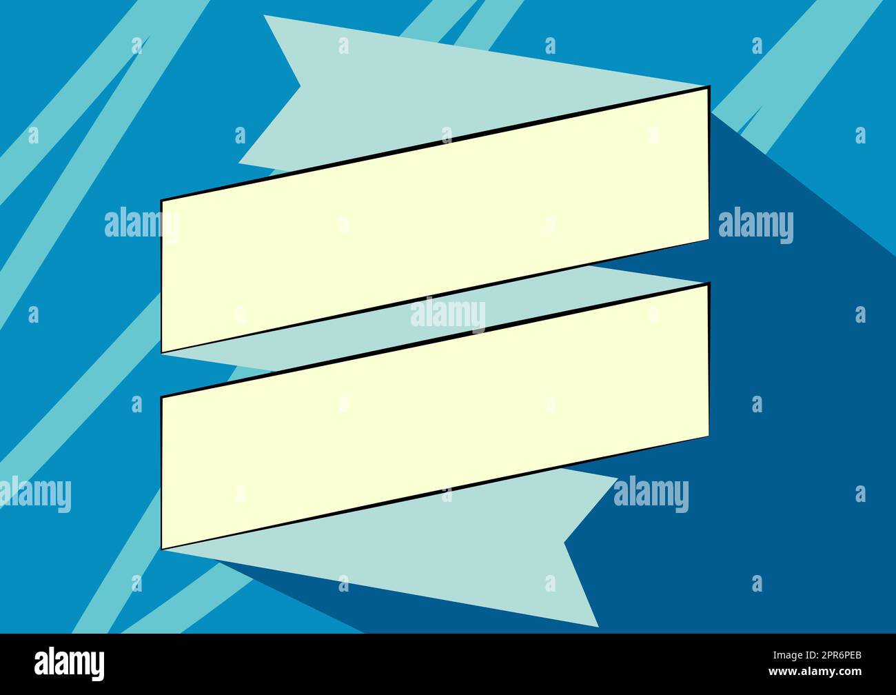 Folded Paper Sash Drawing In Zigzag Pattern Stock Photo - Alamy