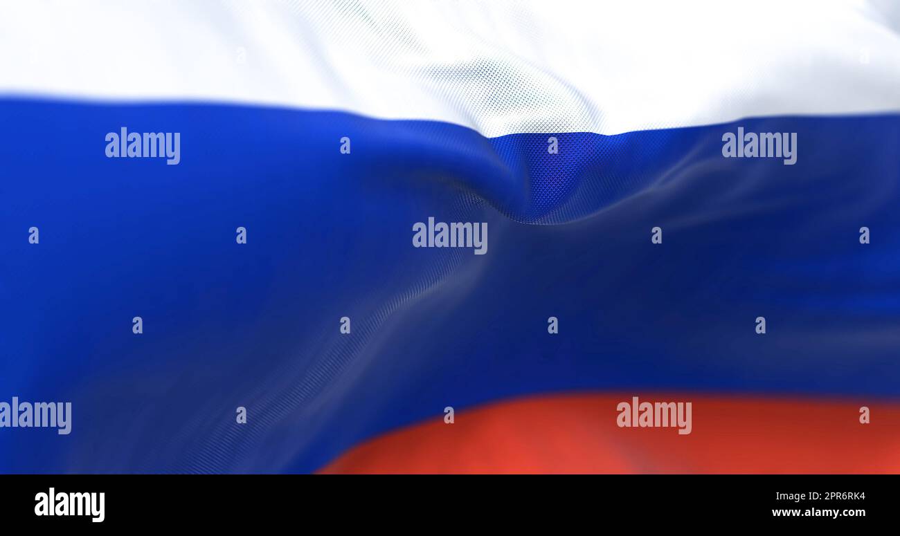Russia flag waving hi-res stock photography and images - Alamy