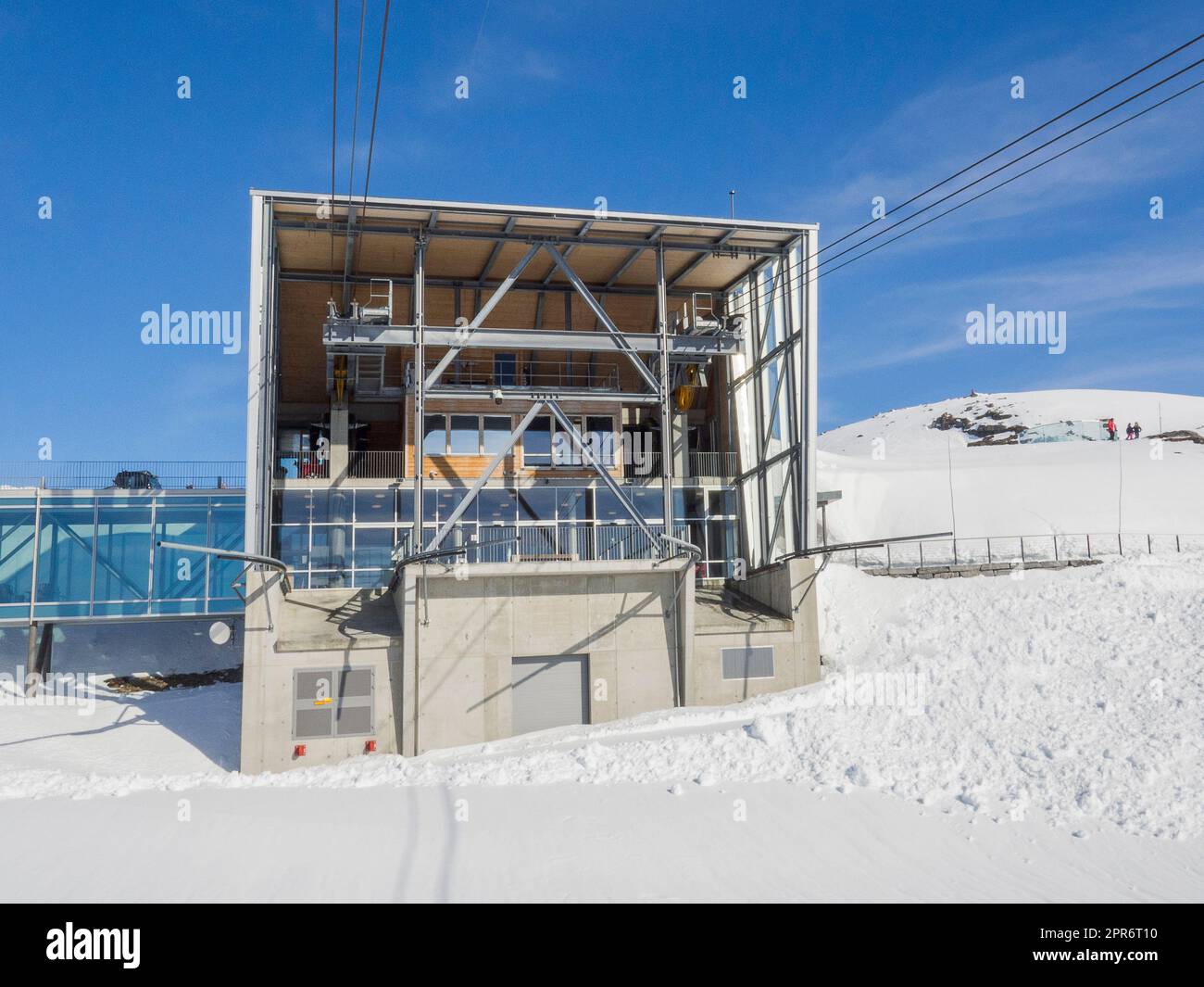 Norway, Vestland - Loen Skylift Cable Car at the Mount Hoven Stock Photo - Alamy