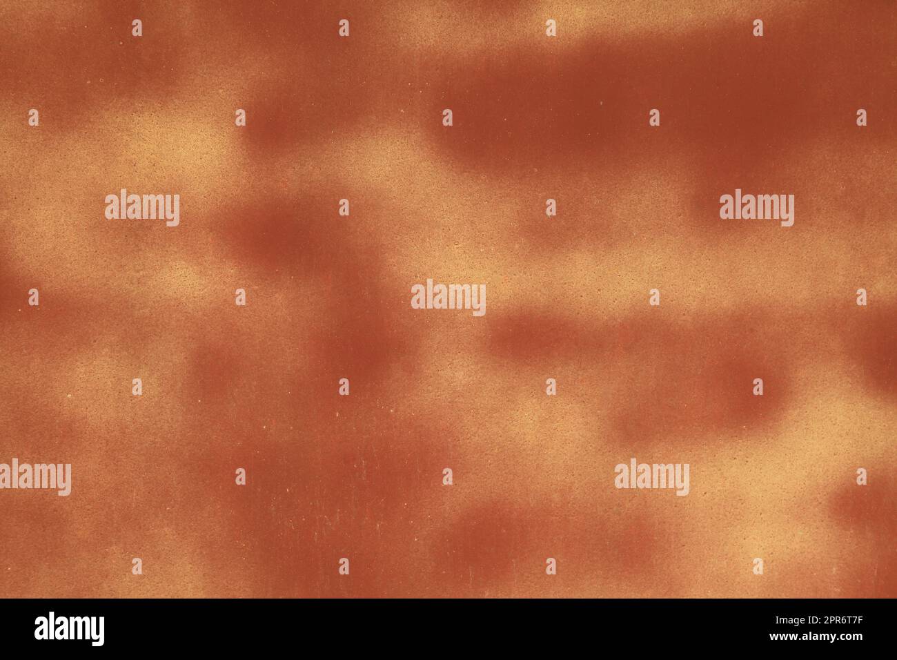 An old painted and faded surface of brown color. Metallic wall ...