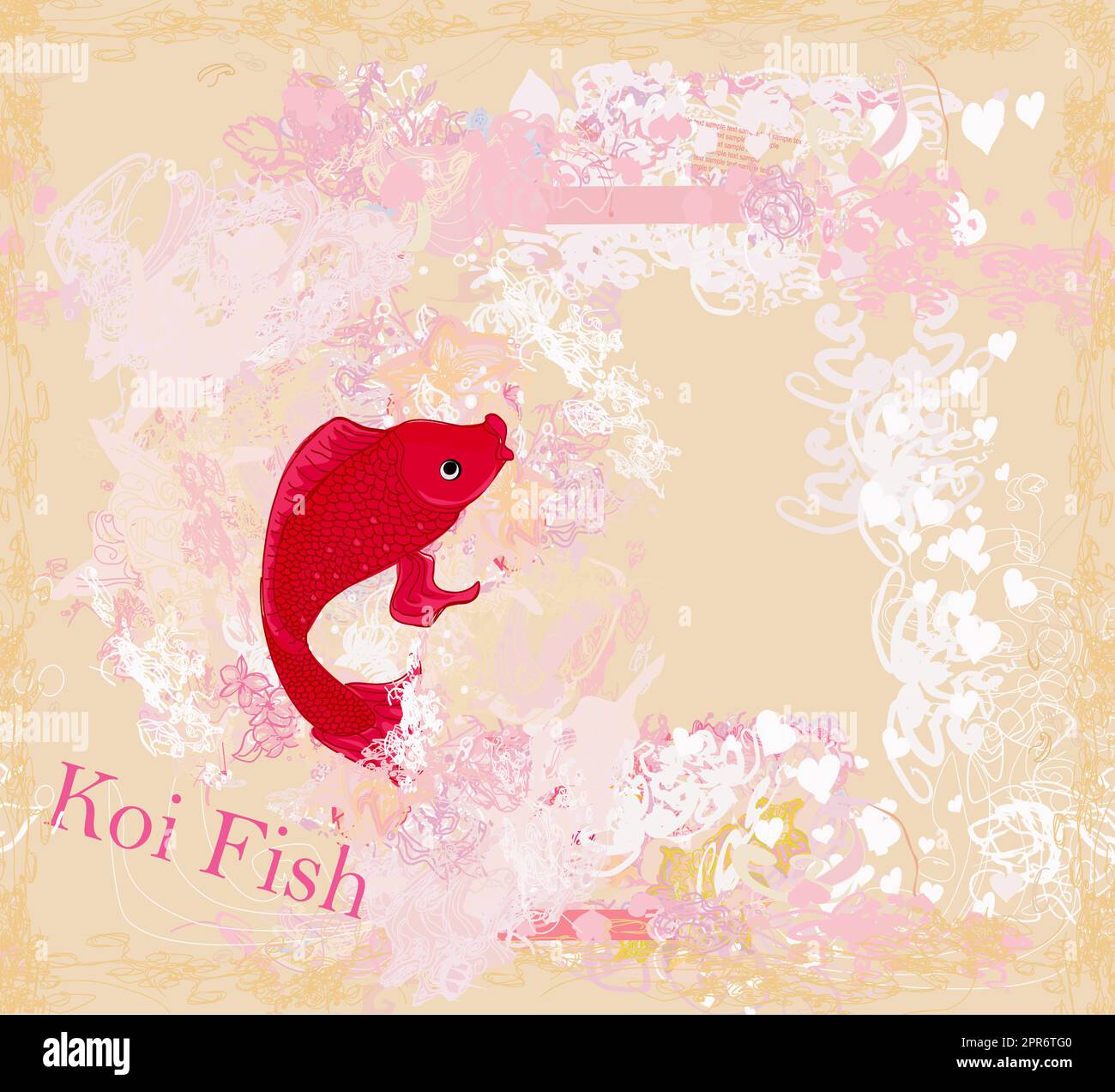 japanese koi background Stock Photo - Alamy