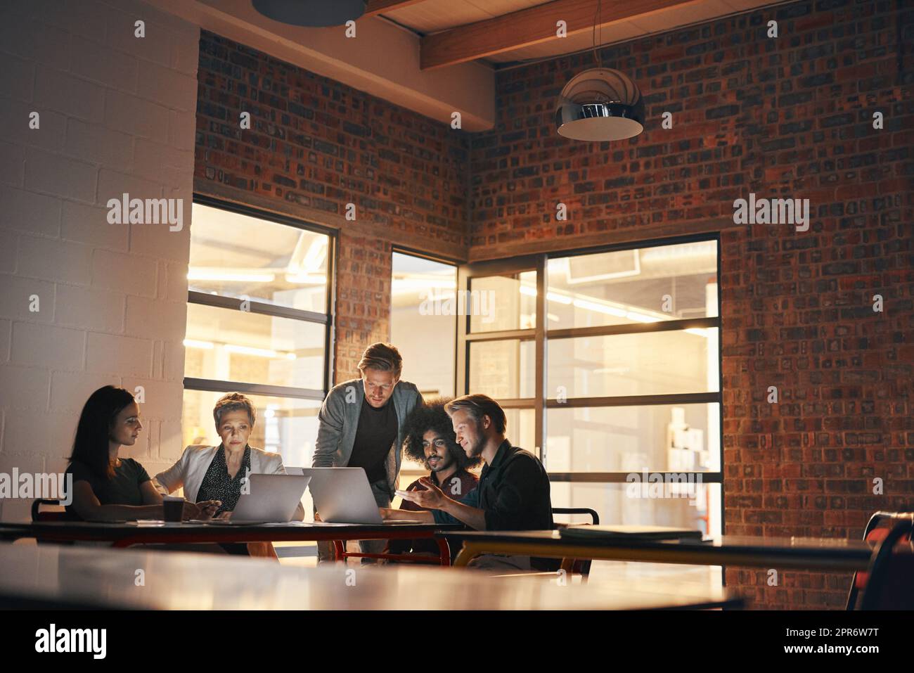 Technology brings people together hi-res stock photography and images ...