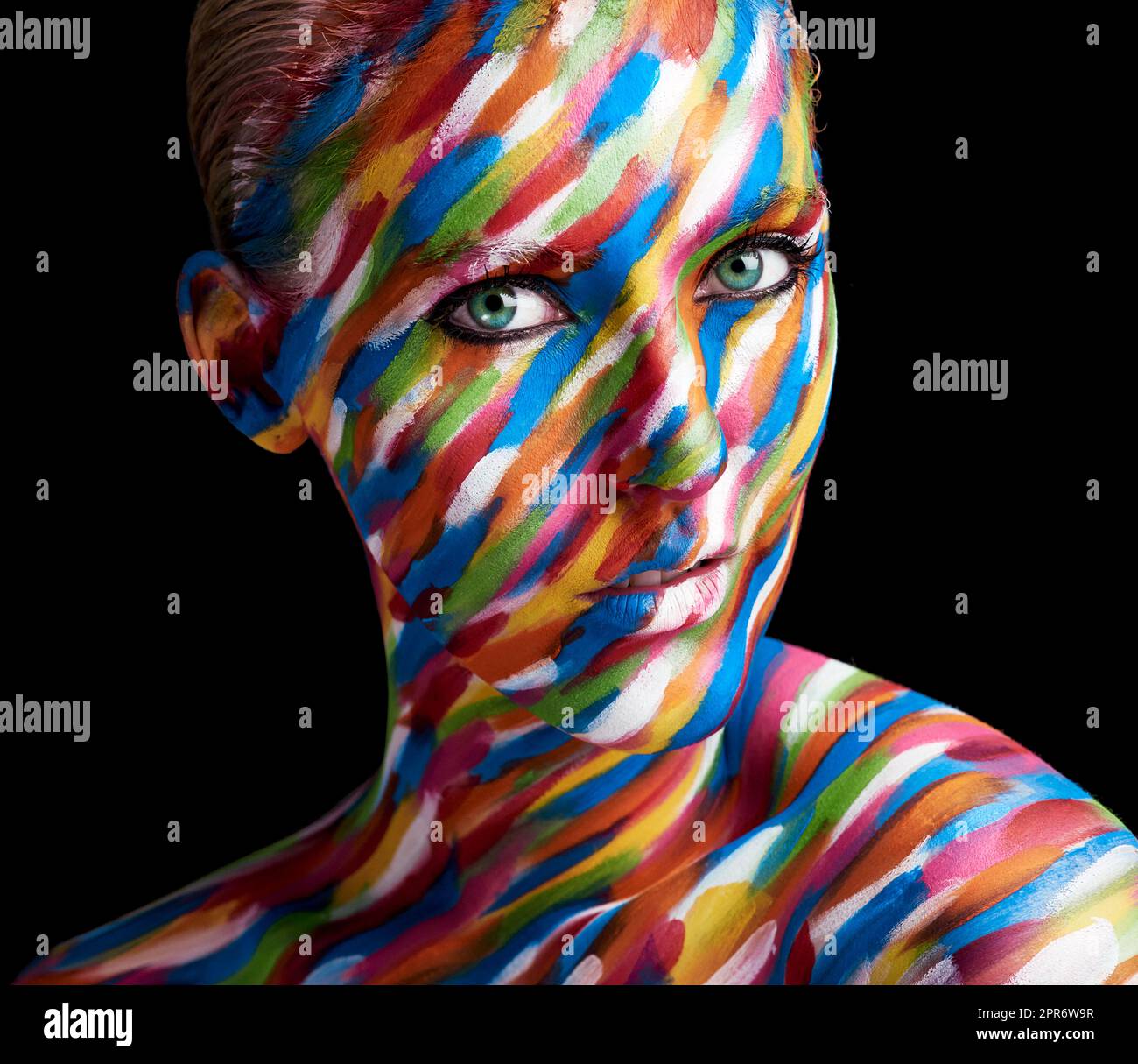 Portrait face paint hi-res stock photography and images - Alamy