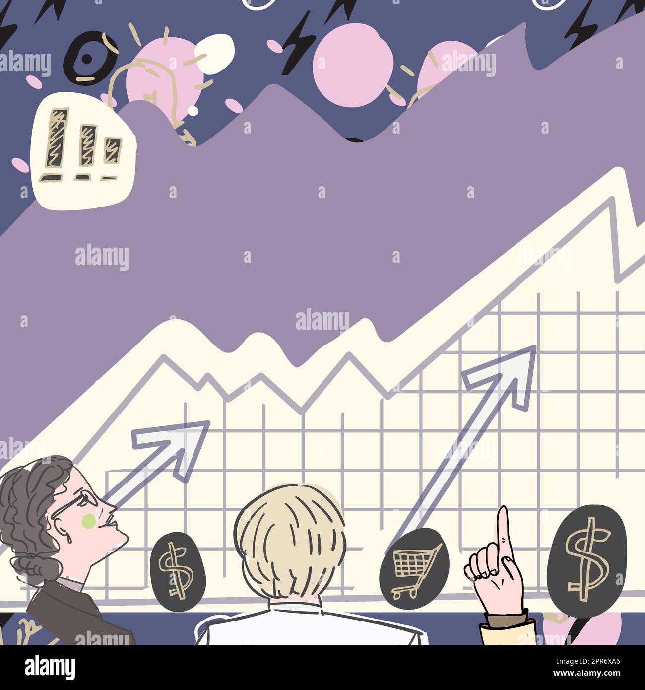 Business woman cartoon hi-res stock photography and images - Alamy