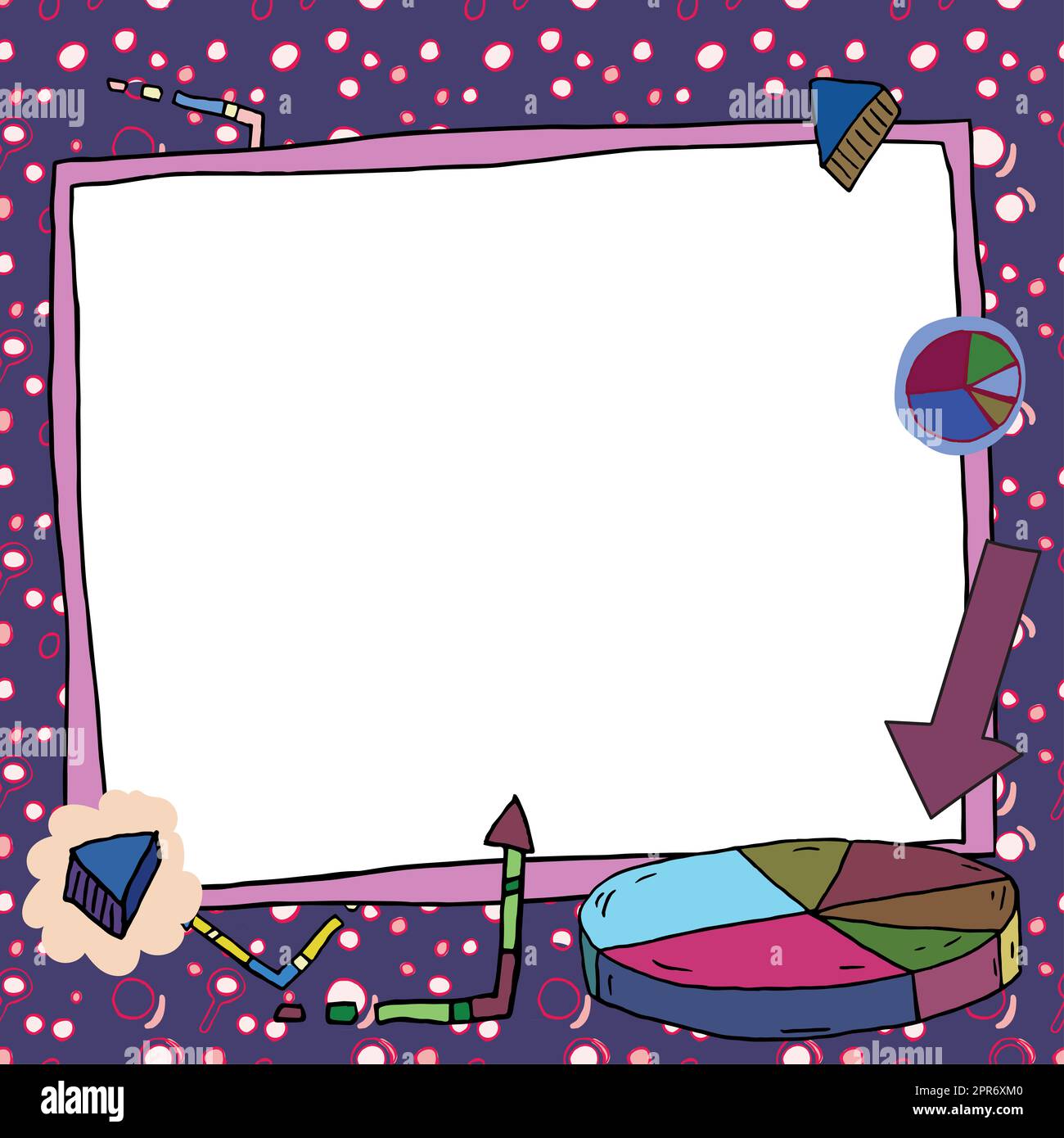 Important Message Presented On Presentation Board With Charts And ...