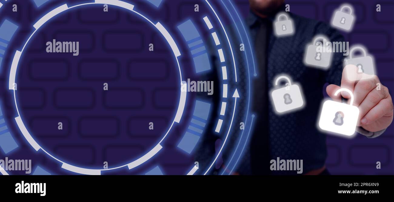 Young Adult Showing Technology Drawing Connection Controlling Digital ...