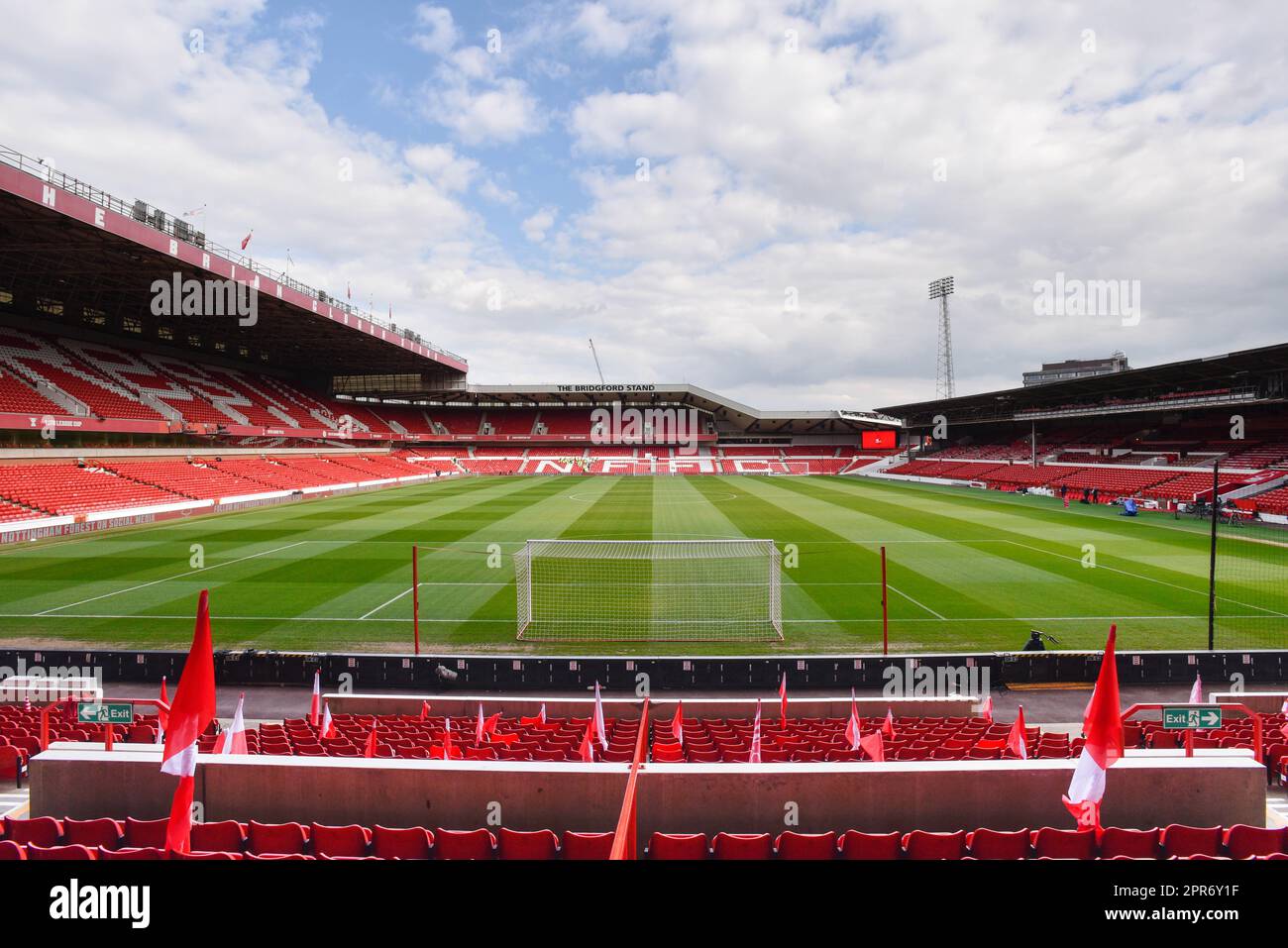 The City Ground, Nottingham, UK. 26th Apr, 2023. Premier League ...