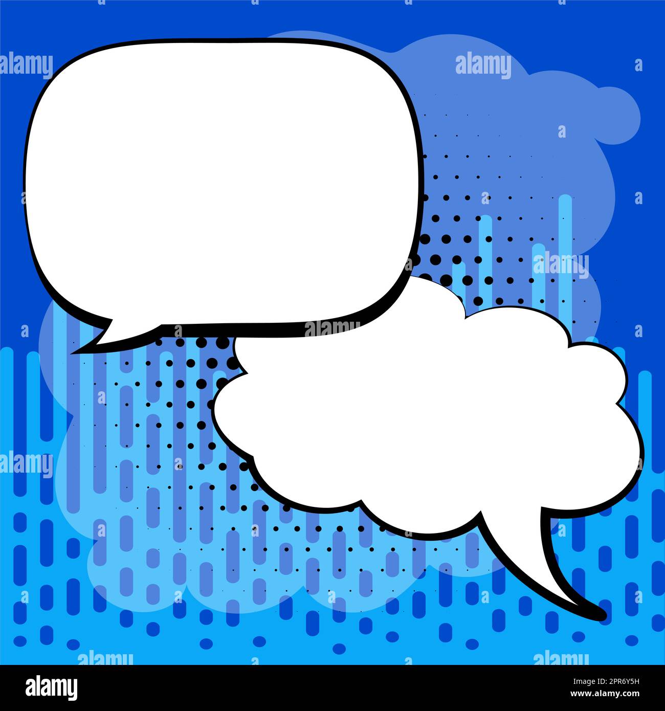 Comics Design Frames. Beautiful Photo Frame Set With Boom Bubbles For ...