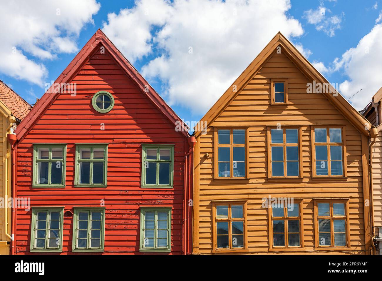 Gable facade windows old hi-res stock photography and images - Alamy
