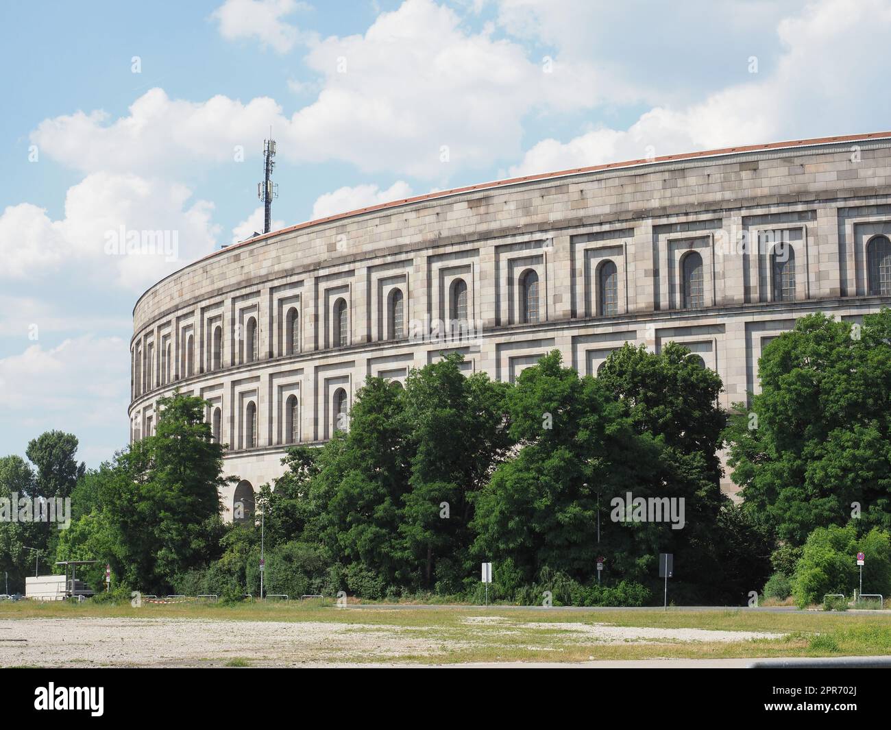 Kongresshalle transl. Congress Hall in Nuernberg Stock Photo - Alamy