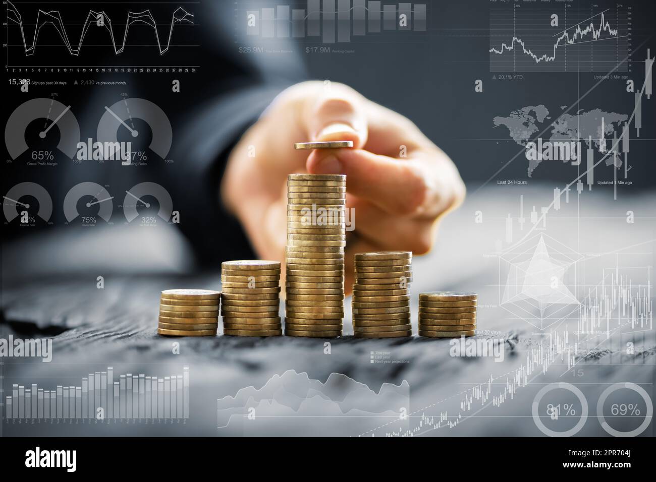 Economy And Money Saving Stock Photo - Alamy