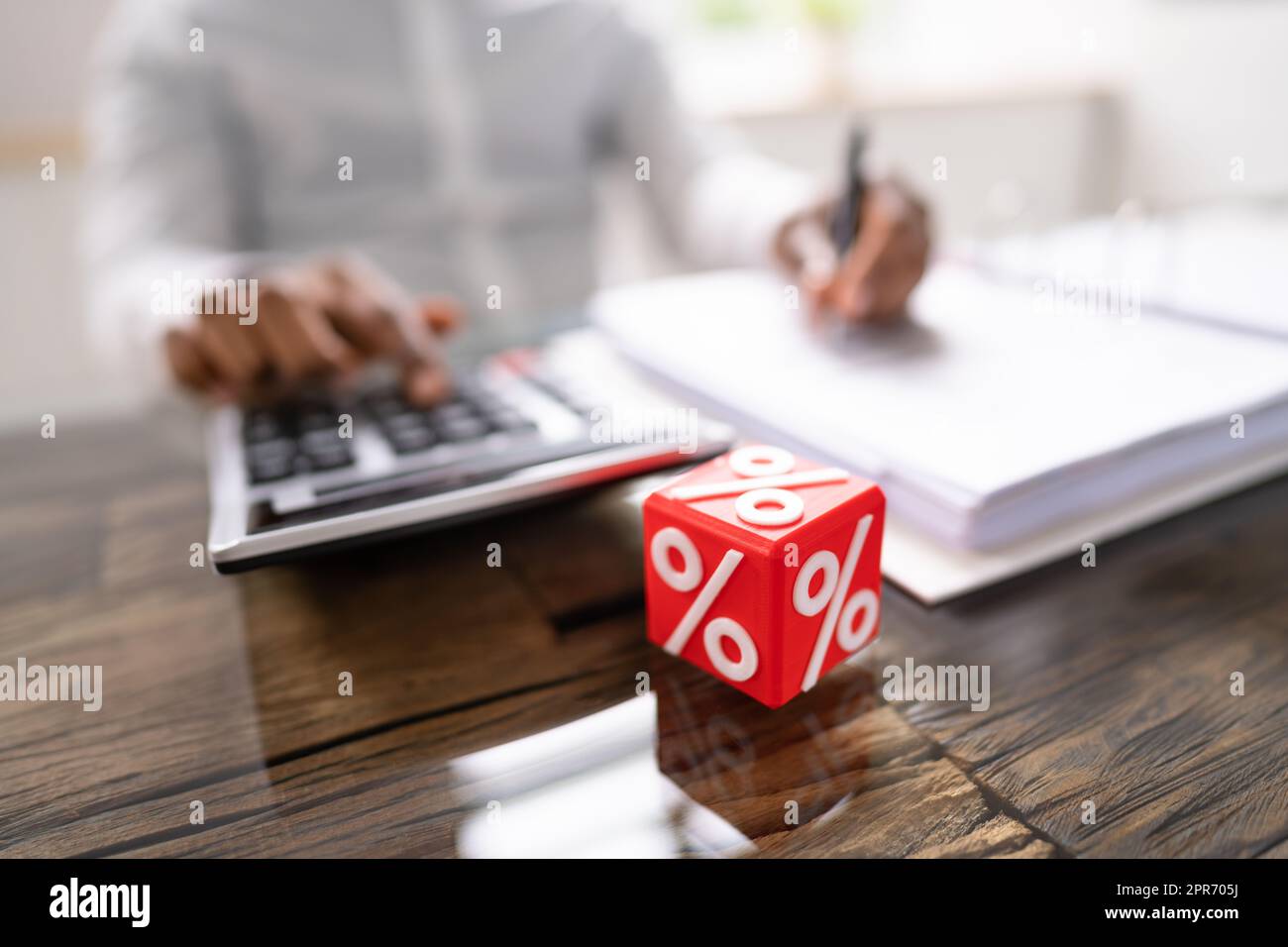 Man holding percent sign hi-res stock photography and images - Alamy