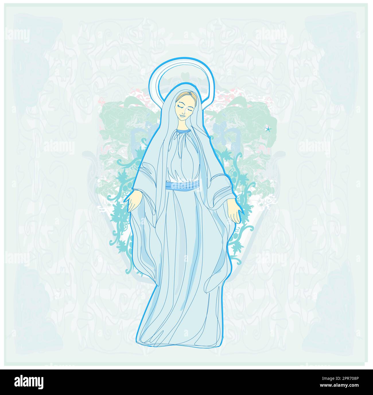 Blessed Virgin Mary Stock Photo - Alamy