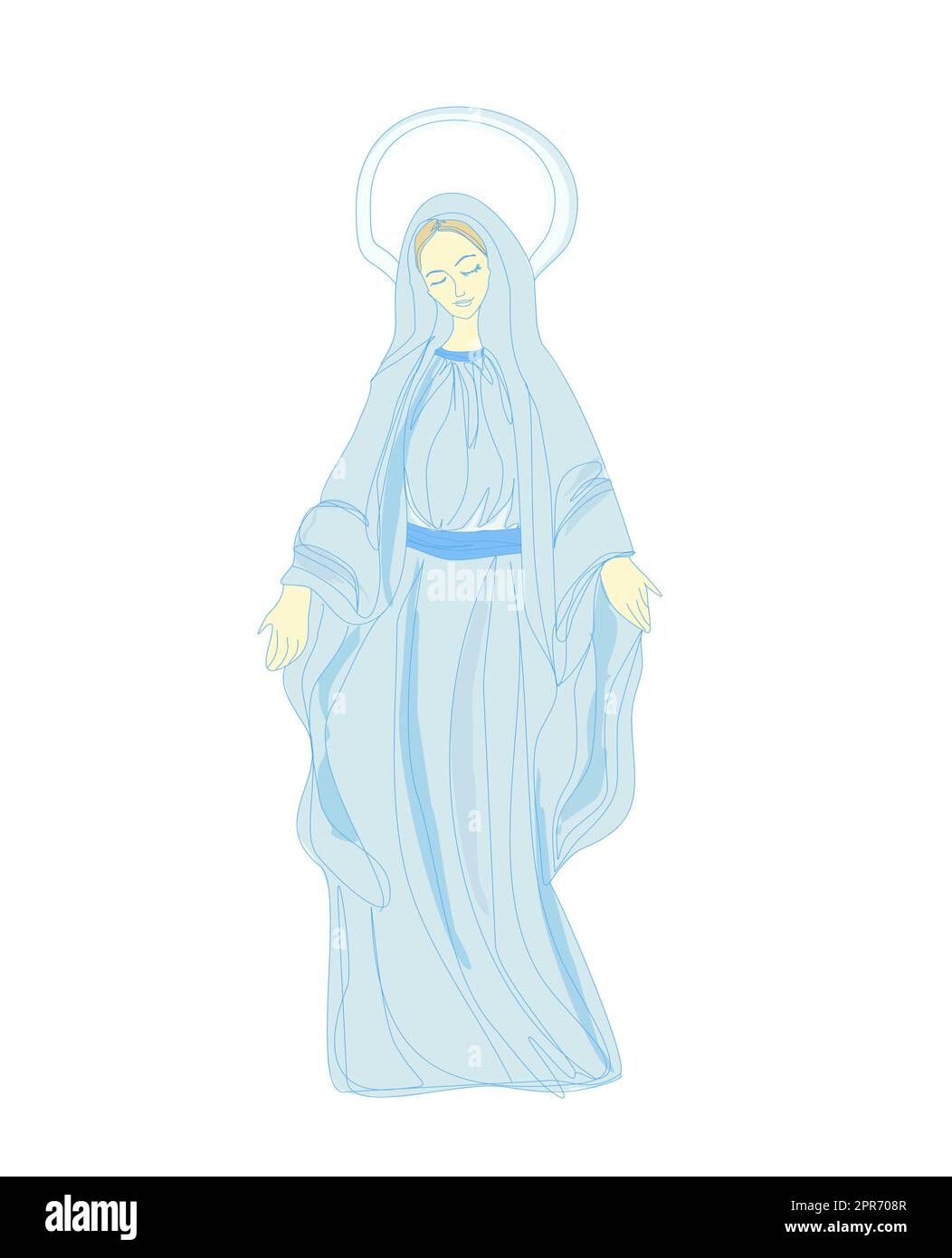 Mary jesus statue Cut Out Stock Images & Pictures - Alamy