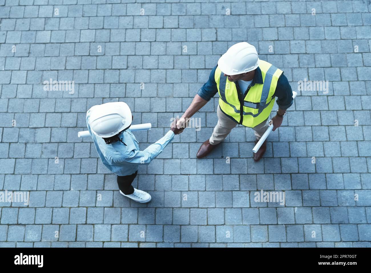 Engineers plans hi-res stock photography and images - Alamy